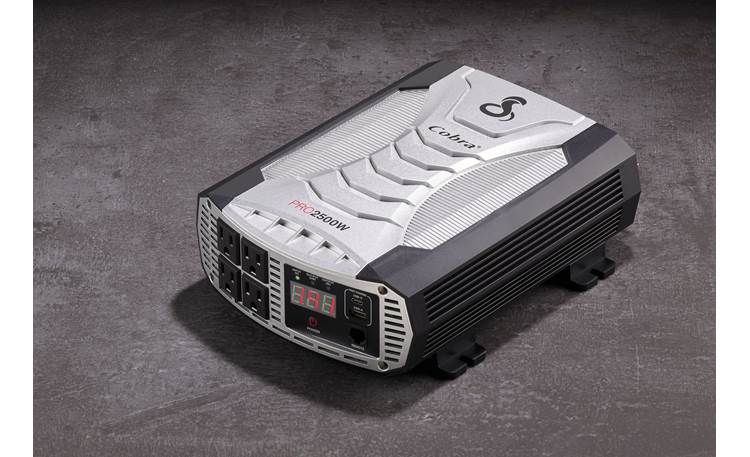 Cobra PRO 2500W DC to AC power inverter with 2500-watt continuous power ...