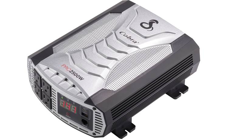 Cobra PRO 2500W DC to AC power inverter with 2500-watt continuous power ...