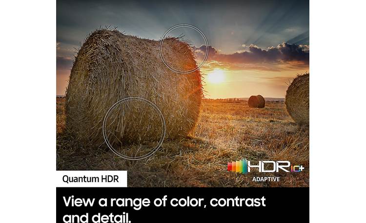 Samsung QN50Q60D (50") Q60D 4K Smart QLED UHD TV with HDR at Crutchfield