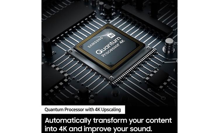 Samsung QN65Q60D (65") Q60D 4K Smart QLED UHD TV with HDR at Crutchfield