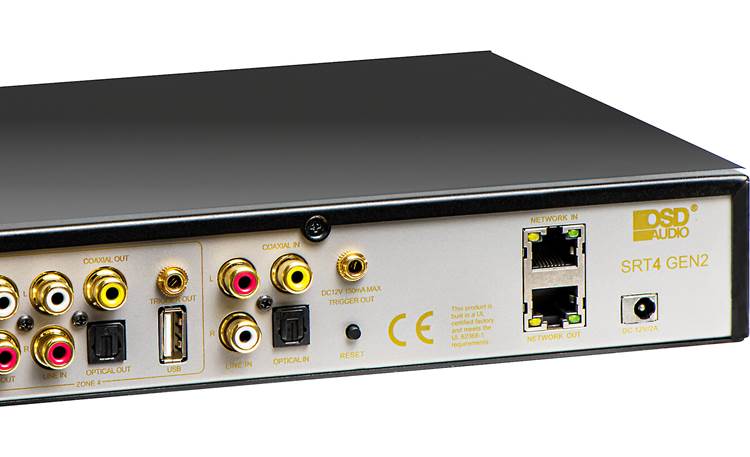 OSD Black SRT4 GEN2 4-zone network music player with Apple AirPlay® at ...