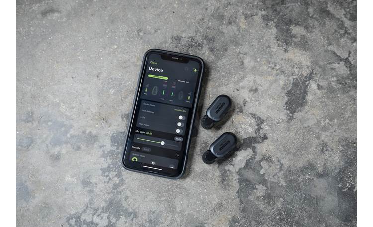 Shure MoveMic Two Two wireless lavalier mic/transmitters with charging ...