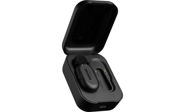 Shure MoveMic One Wireless lavalier mic/transmitter with charging case ...