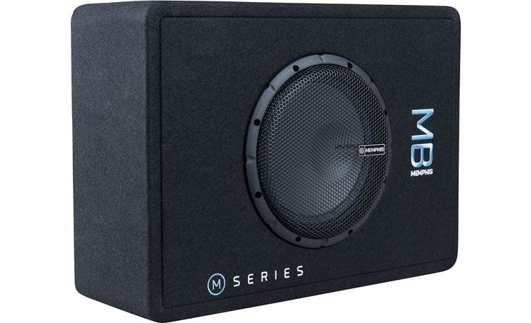 Memphis Audio MBE10SP M Series powered subwoofer with 10" sub and 500 ...