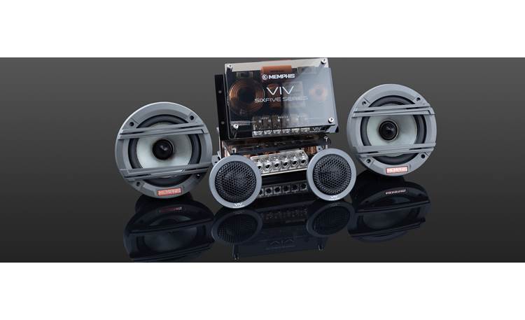 Memphis Audio VIV35CV2 VIV SixFive Series 3-1/2" component speaker ...
