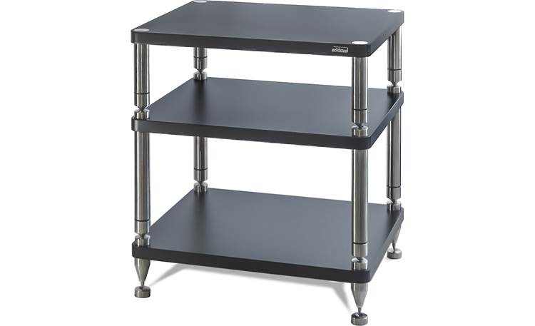 Solidsteel HY-3L Wide, three-shelf audio rack at Crutchfield