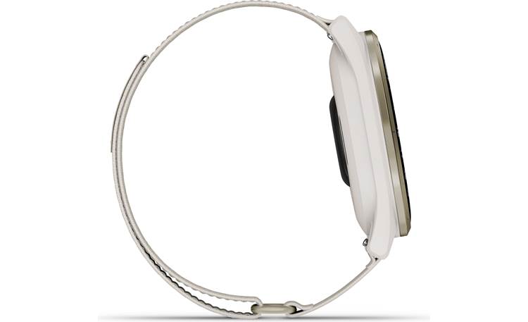 Garmin Approach® S50 (Cream Gold Bezel/Ivory Band) Golf GPS watch ...