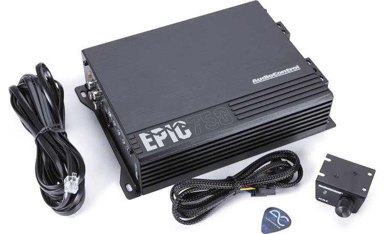 AudioControl EPIC750 EPIC Series mono subwoofer amplifier — 750 watts RMS x 1 at 1 ohm at ...