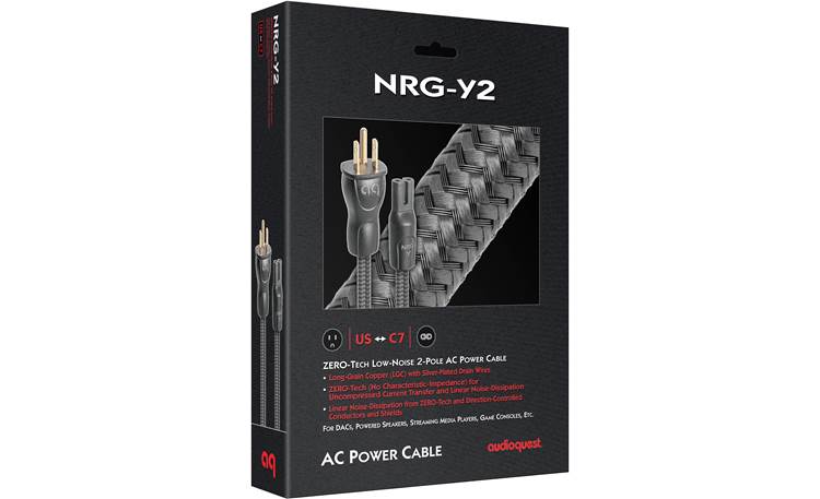 AudioQuest NRG-Y2 (2 meters/6.5 feet) High-performance AC power cable ...