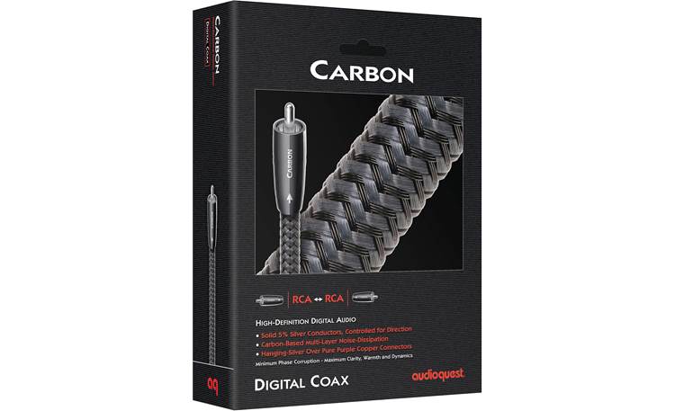 AudioQuest Carbon (1.5 meters/4.9 feet) Coaxial digital audio cable at ...