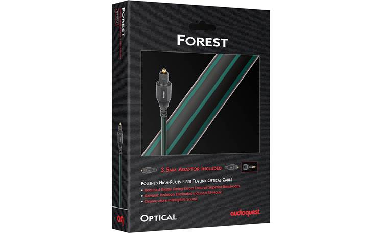 AudioQuest Forest Optical (12 meters/39.4 feet) Toslink optical digital ...