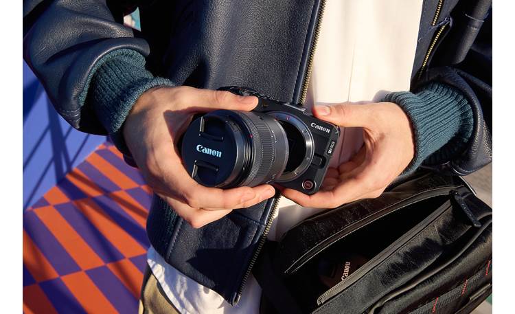 Canon EOS R50 V Wide-angle Power Zoom Kit 24-megapixel APS-C mirrorless ...