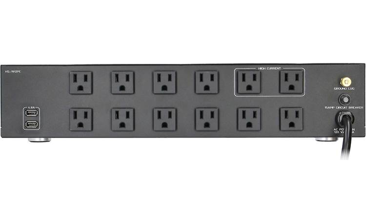 Ethereal Helios HS-1912PC Rack-mountable, 12-outlet surge protector and ...