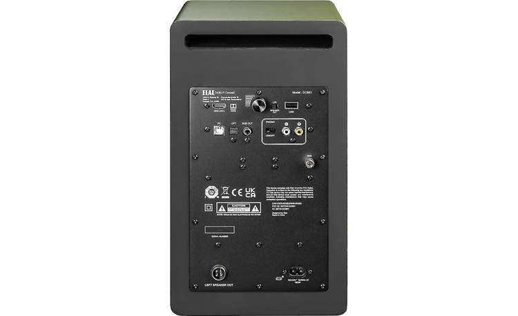 ELAC Debut ConneX DCB61 (Olive) Powered bookshelf speakers with ...