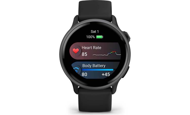 Garmin vivoactive 6 (Black) Health and fitness smartwatch at Crutchfield