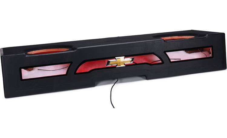 SPL Boxes PRO210CHEV07VRGB Custom-fit dual 10" sealed shallow mount ...