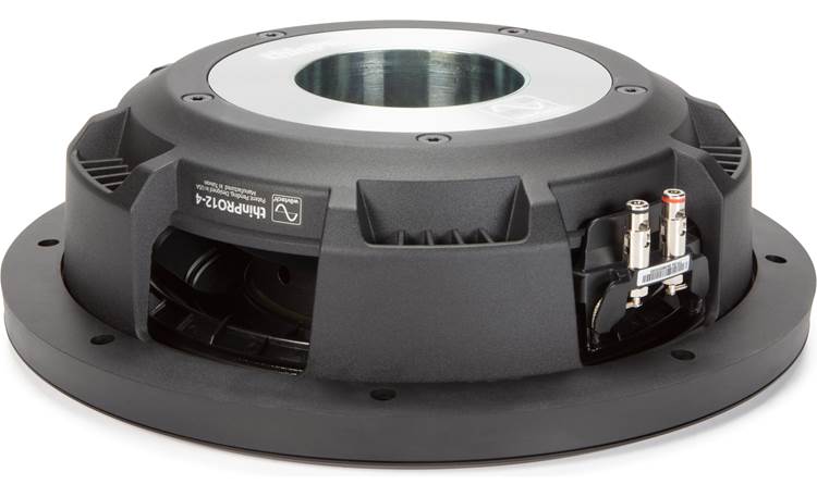 W&vtech thinPRO12-4 12" Professional Series 4-ohm shallow-mount component subwoofer at Crutchfield