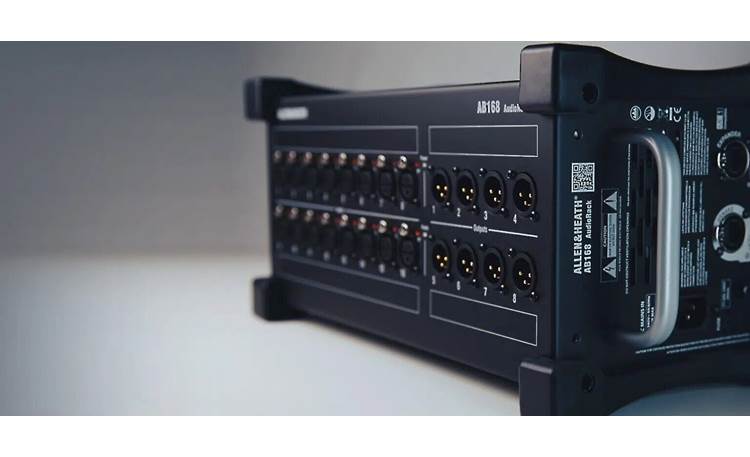 Allen & Heath AB168 AudioRack digital stage box — 16 in, 8 out at ...