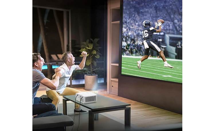 Optoma UHZ66 Compact 4K laser home theater projector at Crutchfield