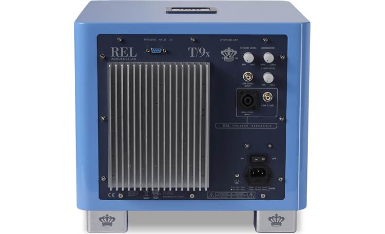 REL T/9x SE (French Racing Blue) 10" powered subwoofer with 10" passive ...