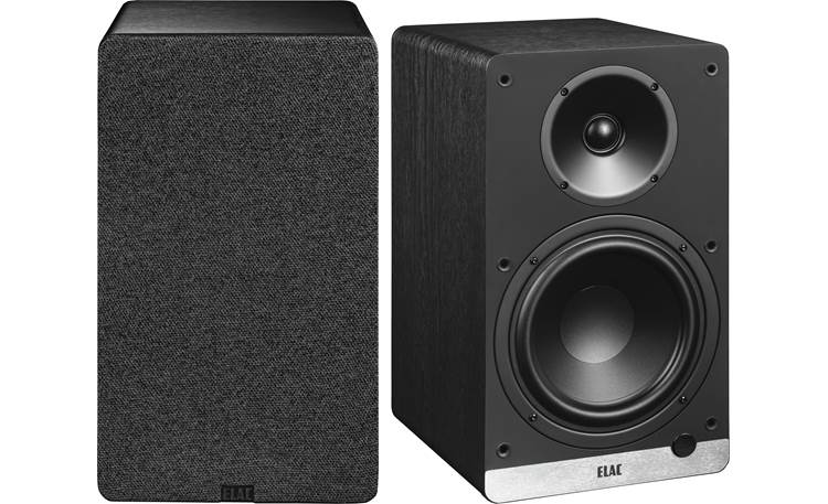 ELAC Debut ConneX DCB61 (Black) Powered bookshelf speakers with ...