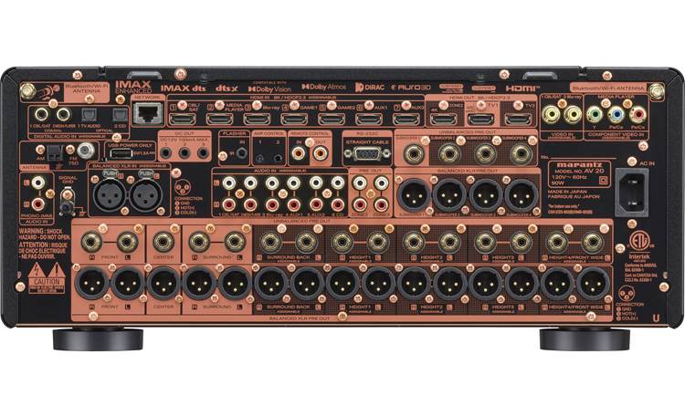 Marantz AV 20 Home theater preamp/processor with 13.4-channel ...