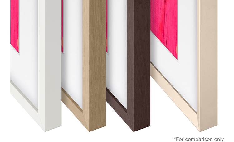 Samsung 65" The Frame Customizable Bezel (Modern) (Teak) Fits ...
