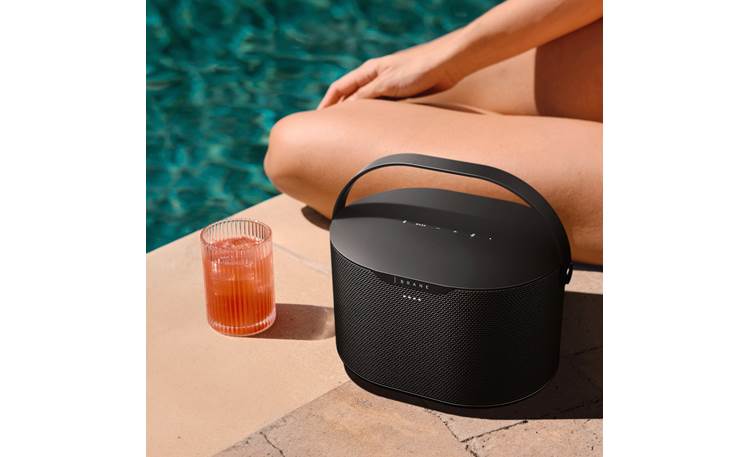 Brane X Portable wireless powered speaker with built-in Bluetooth®, Wi-Fi, and Amazon Alexa at ...