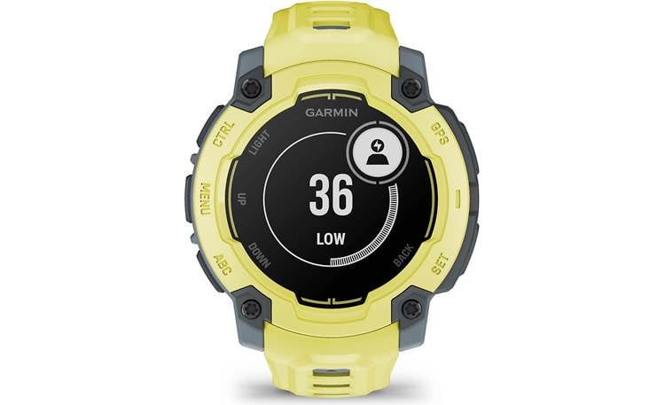 Garmin Instinct E (45 mm - Limited Edition Electric Lime) Rugged GPS ...