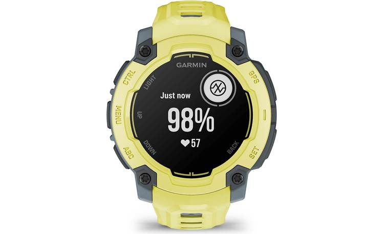 Garmin Instinct E (45 mm - Limited Edition Electric Lime) Rugged GPS ...