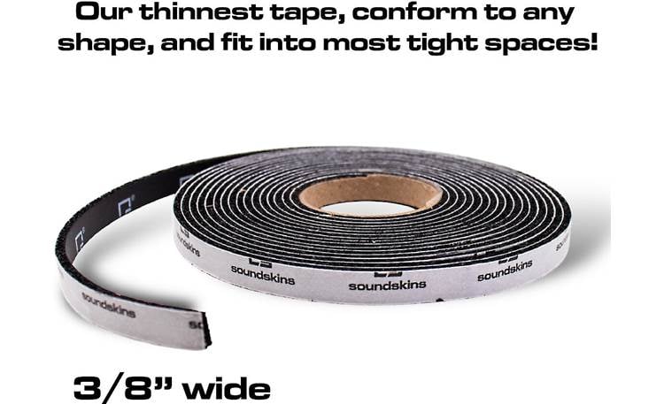 SoundSkins Silent Strip Closed Cell Acoustic Foam Tape 17' roll of 3/8 ...