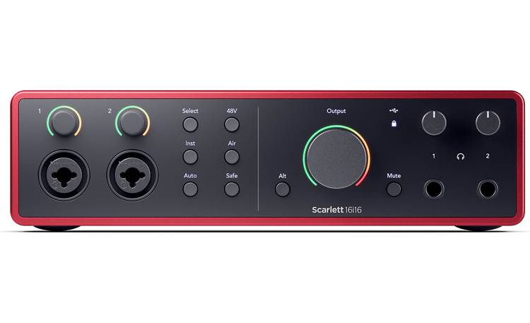 Focusrite Scarlett 16i16 (4th Generation) USB 2.0 (Type-C) audio ...