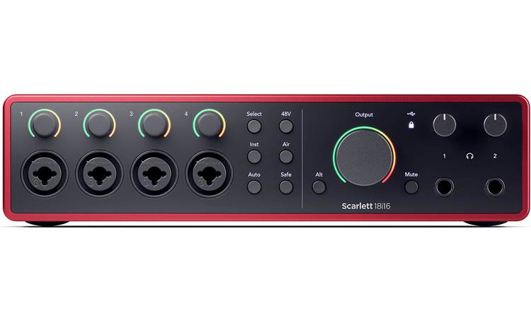 Focusrite Scarlett 18i16 (4th Generation) USB 2.0 (Type-C) audio ...