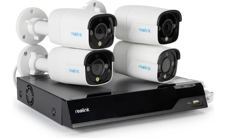 Reolink NVS8-12MB4 Video surveillance system with 2TB NVR and four ...