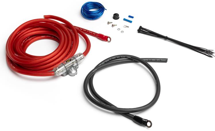 Stinger SK4241 Amp Wiring Kit 4-gauge amplifier wiring kit — includes ...