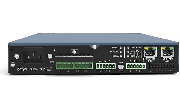 Coastal Source CRS600S Rack-mountable 4-channel, 600-watt power ...