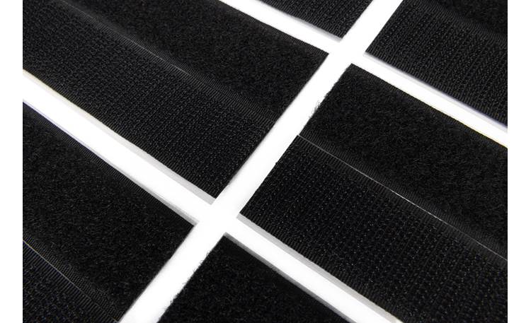 Grizzly Supply Hook-and-Loop Strip (4" x 1", 6 count) Pack of adhesive ...