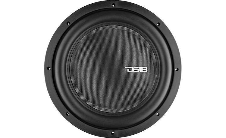 DS18 IXS12.2D 12" shallow-mount subwoofer with dual 2-ohm voice coils ...