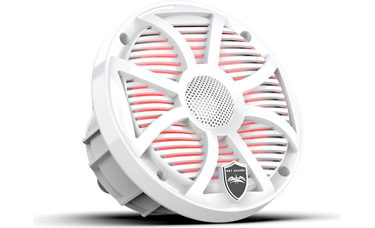Wet Sounds REVO 6 SW-W V3 (White SW Closed Grille) REVO Series 6-1/2" 2 ...