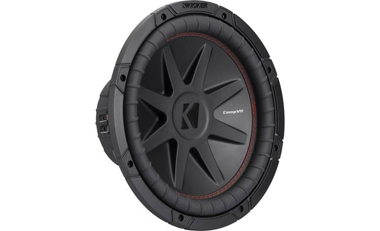 Kicker CompVR 52CVR122 CompVR® 12" subwoofer with dual 2-ohm voice ...