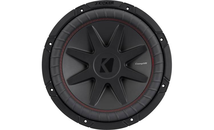 Kicker CompVR 52CVR122 CompVR® 12" subwoofer with dual 2-ohm voice ...