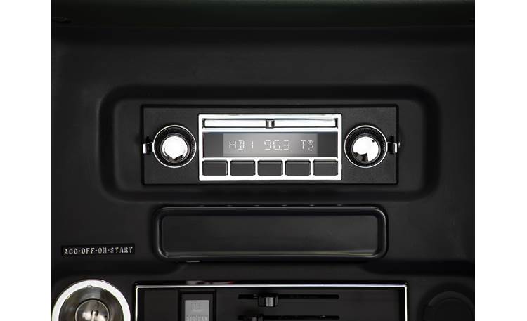 RetroSound Liberty M1B AM/FM receiver with aux input and Bluetooth for ...