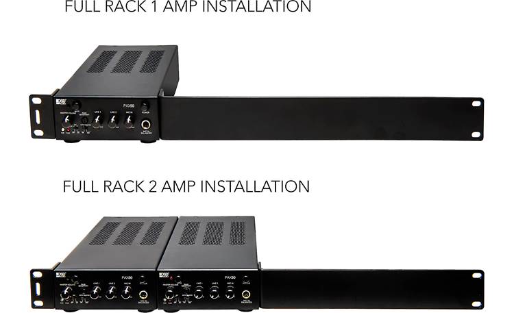 OSD PAX50 Rack Mount Mounting kit for PAX50 amplifier at Crutchfield
