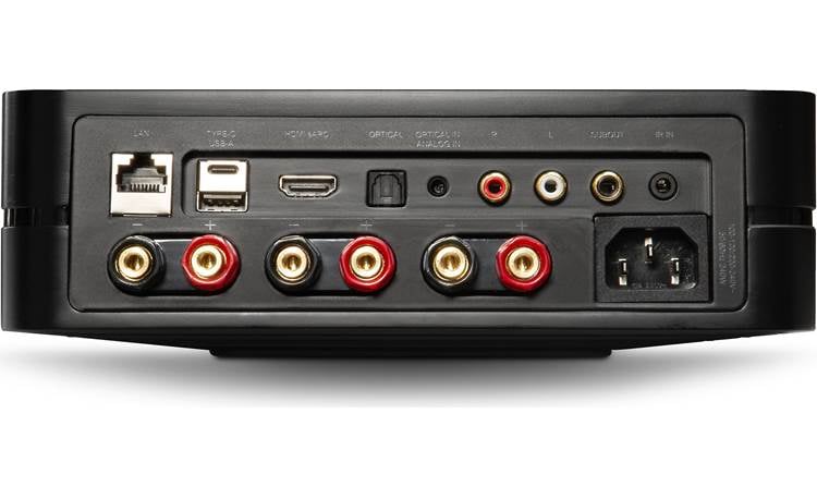 Bluesound POWERNODE (N331) (Black) Streaming music player with built-in 3-channel amplifier, Wi ...