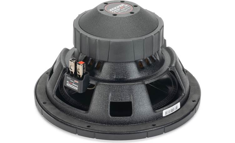 Kicker CompVR 52CVR102 CompVR® 10" subwoofer with dual 2-ohm voice ...