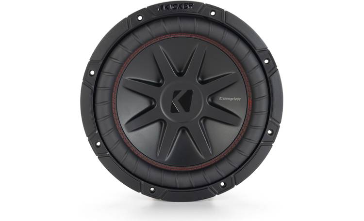 Kicker CompVR 52CVR102 CompVR® 10" subwoofer with dual 2-ohm voice ...