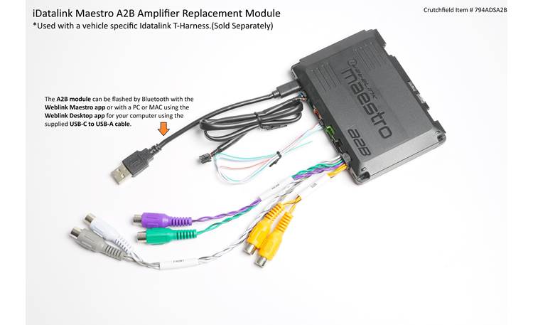 iDatalink Maestro A2B Amplifier Replacement Module Allows seamless ...
