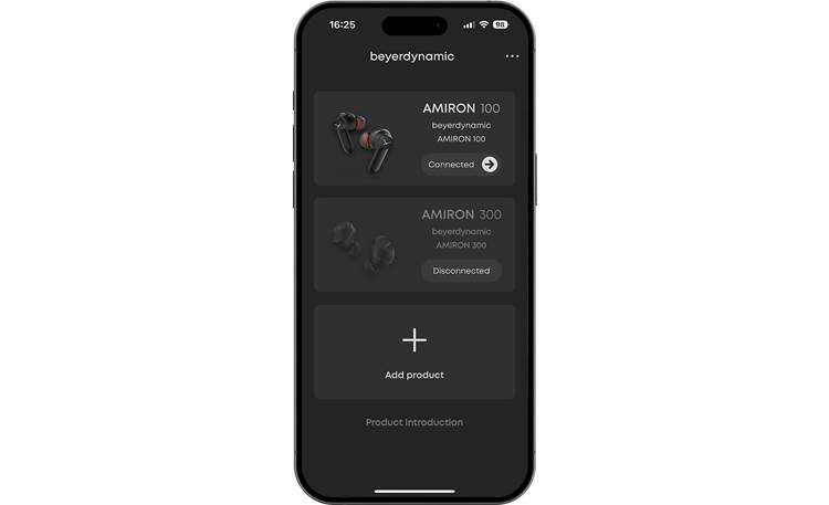 Beyerdynamic AMIRON 300 (Black) True wireless noise-canceling earbuds at Crutchfield