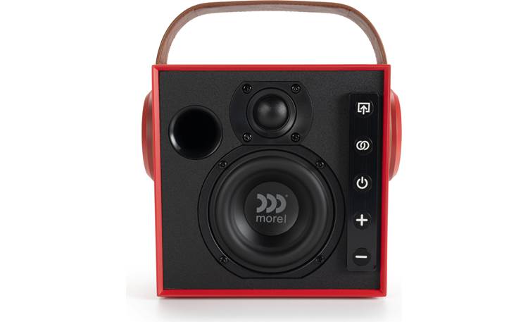 Morel BIGGIE (Ruby Red) Portable Bluetooth® speaker at Crutchfield