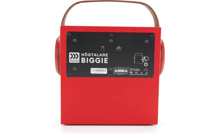 Morel BIGGIE (Ruby Red) Portable Bluetooth® speaker at Crutchfield